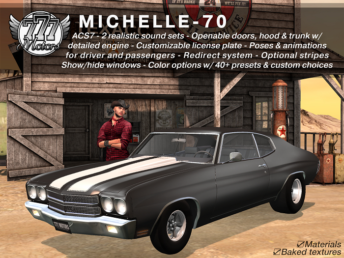 Second Life Marketplace - [777] Michelle-70 (boxed)